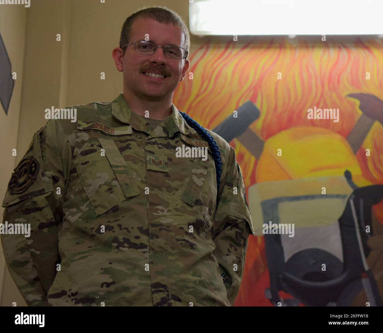 U.S. Air Force Staff Sergeant Derek Raber, 312th Training Squadron ...