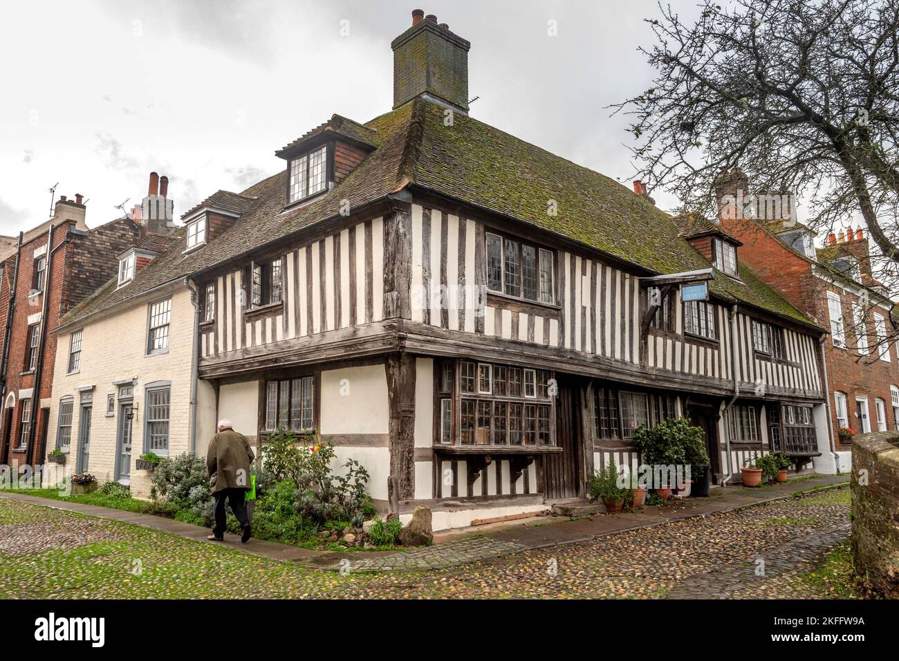 Rye, November 15th 2022: Saint Anthony, a timber-framed Tudor era ...