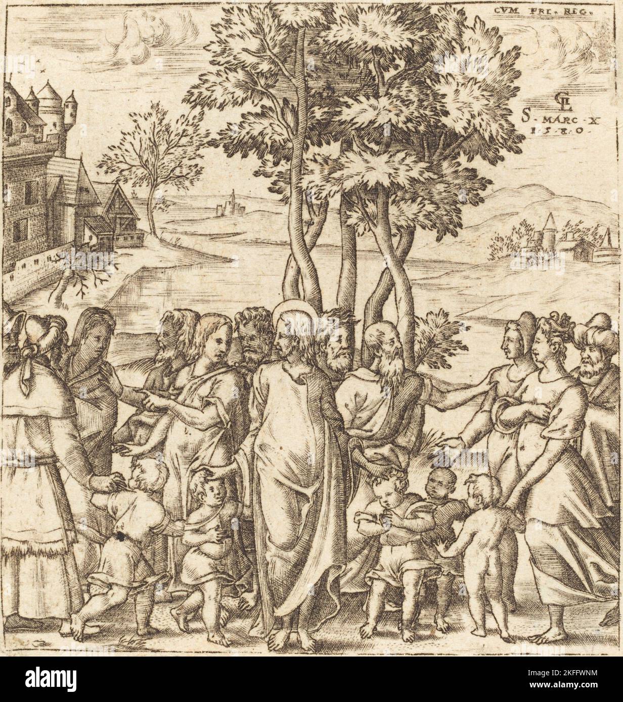 Jesus blesses children hi-res stock photography and images - Alamy