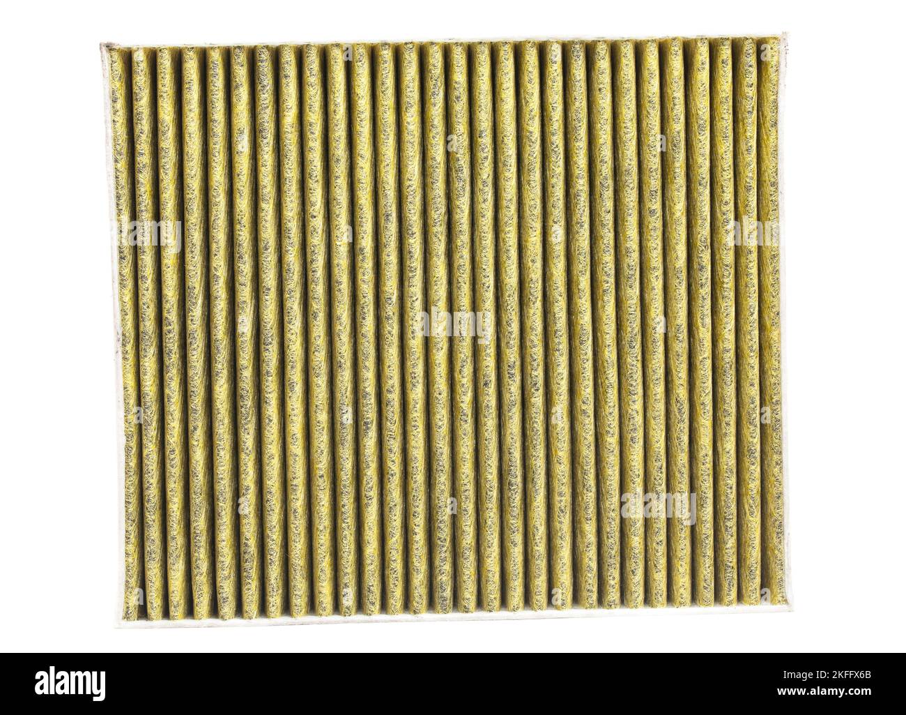 Cabin car carbon used filter isolated on white background Stock Photo ...