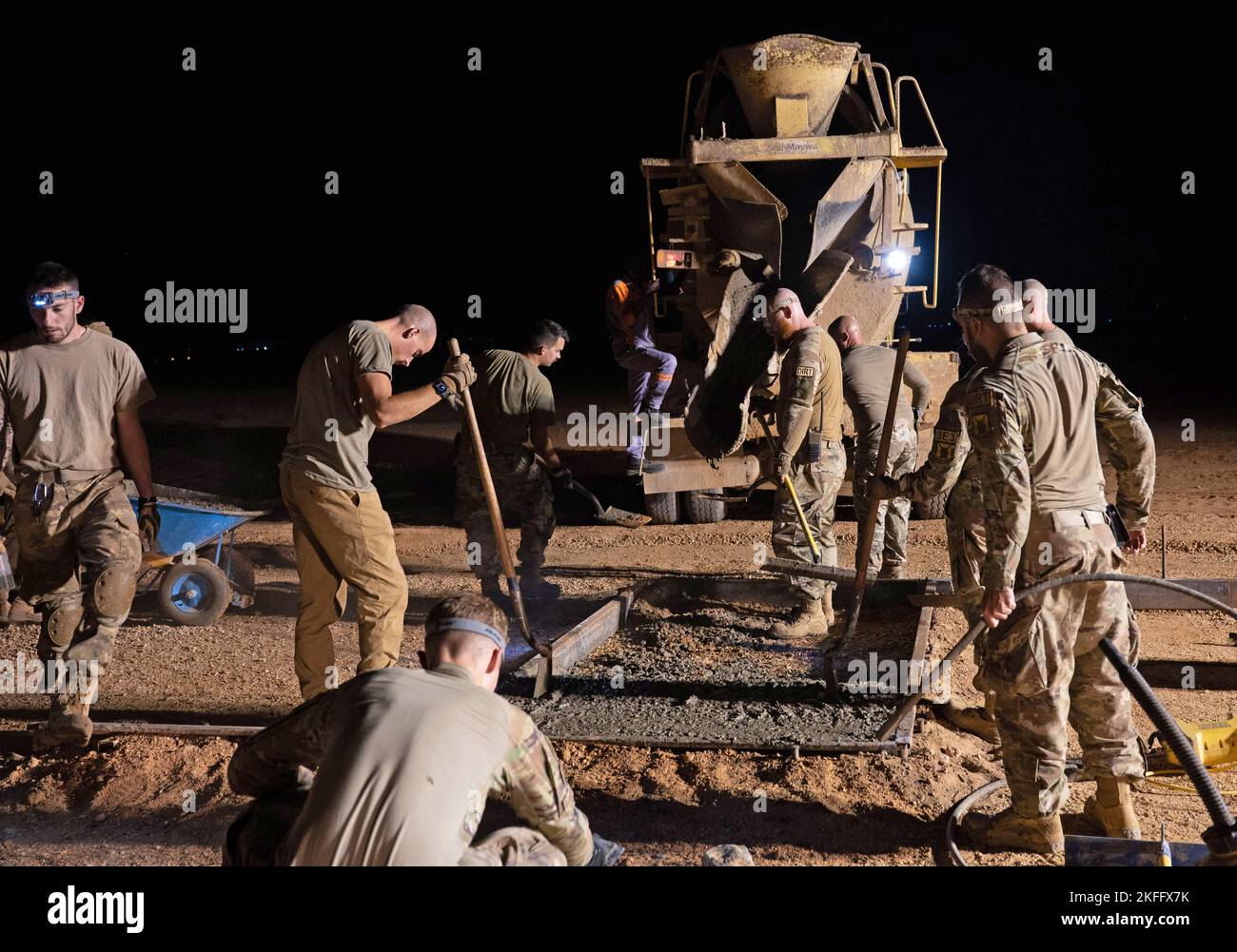 AIR BASE 201, Niger - Members of the 724th Expeditionary Air Base ...