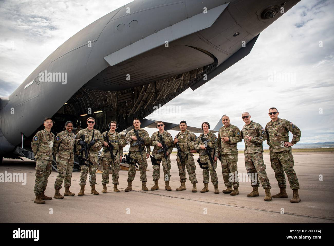 SCHRIEVER SPACE FORCE BASE, Colo. -- United States Air Force Airmen and ...
