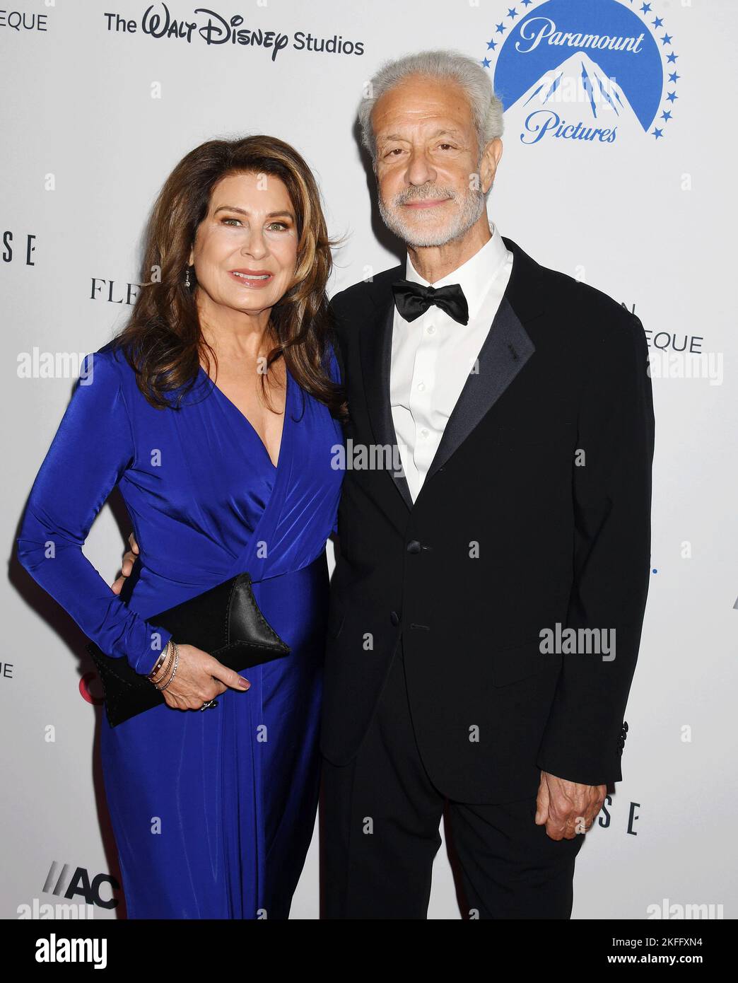 BEVERLY HILLS, CALIFORNIA - NOVEMBER 17: (L-R) Paula Wagner and Rick ...