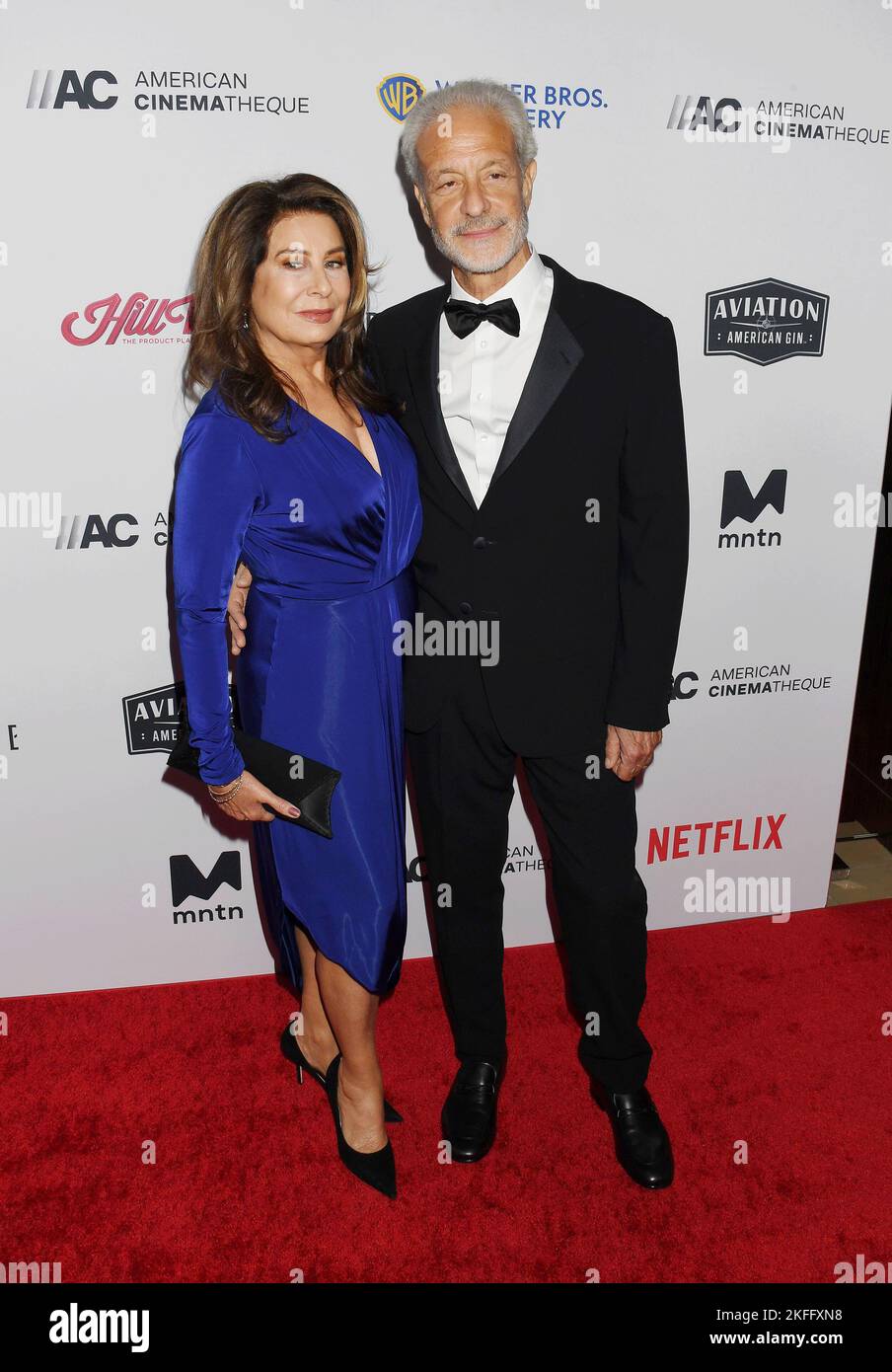 BEVERLY HILLS, CALIFORNIA - NOVEMBER 17: (L-R) Paula Wagner and Rick ...