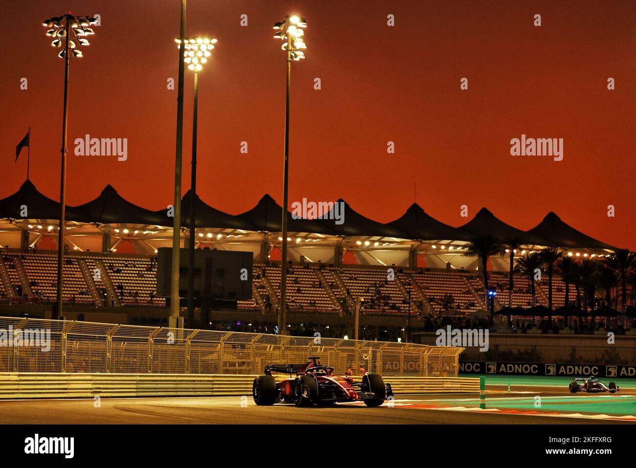 Charles Leclerc (MON) Ferrari F1-75. Abu Dhabi Grand Prix, Friday 18th ...