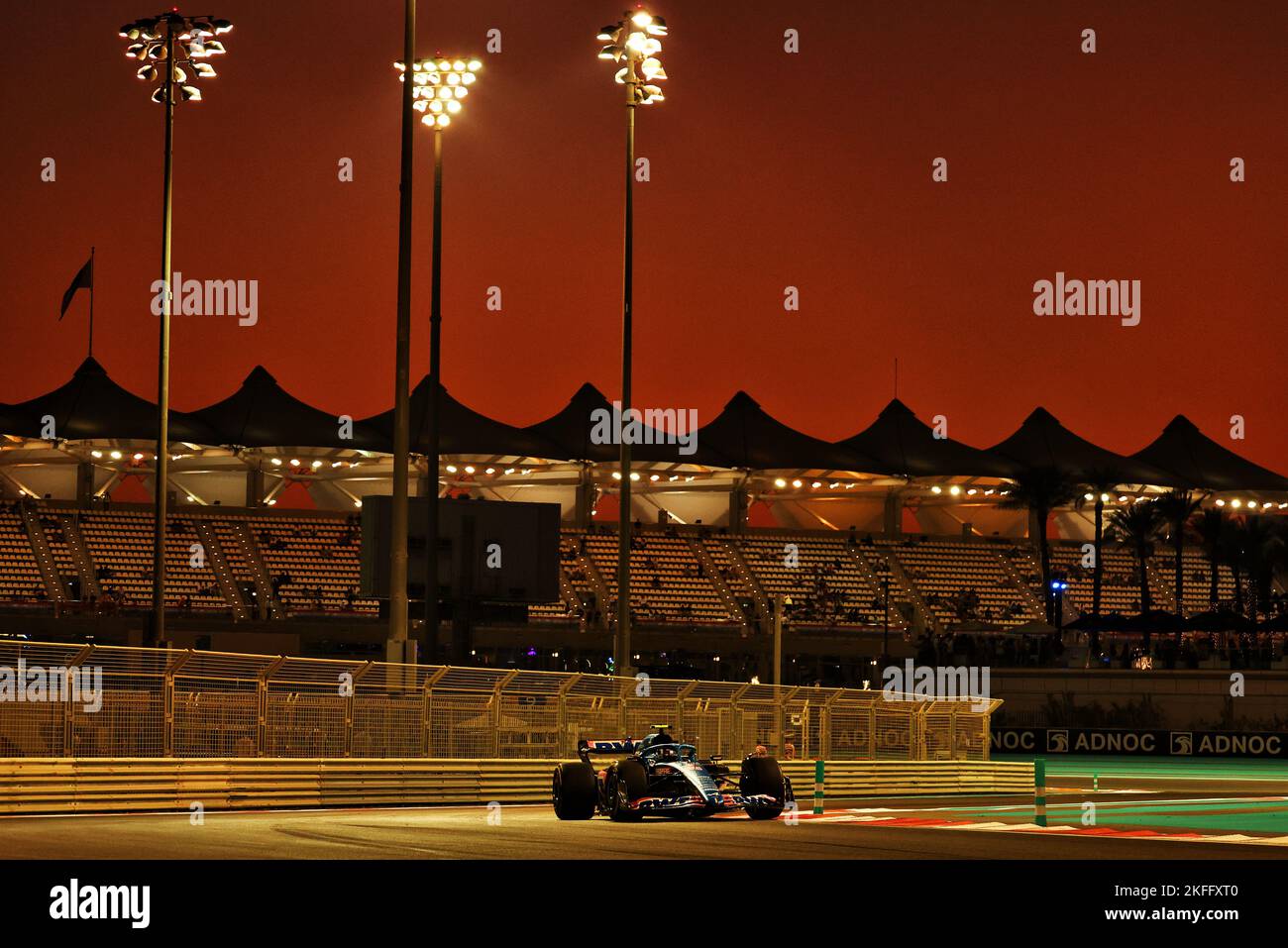 Esteban Ocon (FRA) Alpine F1 Team A522. Abu Dhabi Grand Prix, Friday ...