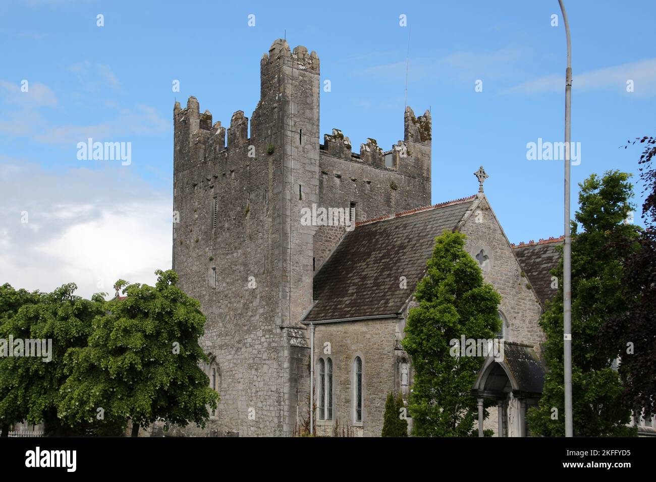 Holy Trinity Abbey Church in Adare, County Limerick, Ireland Stock ...