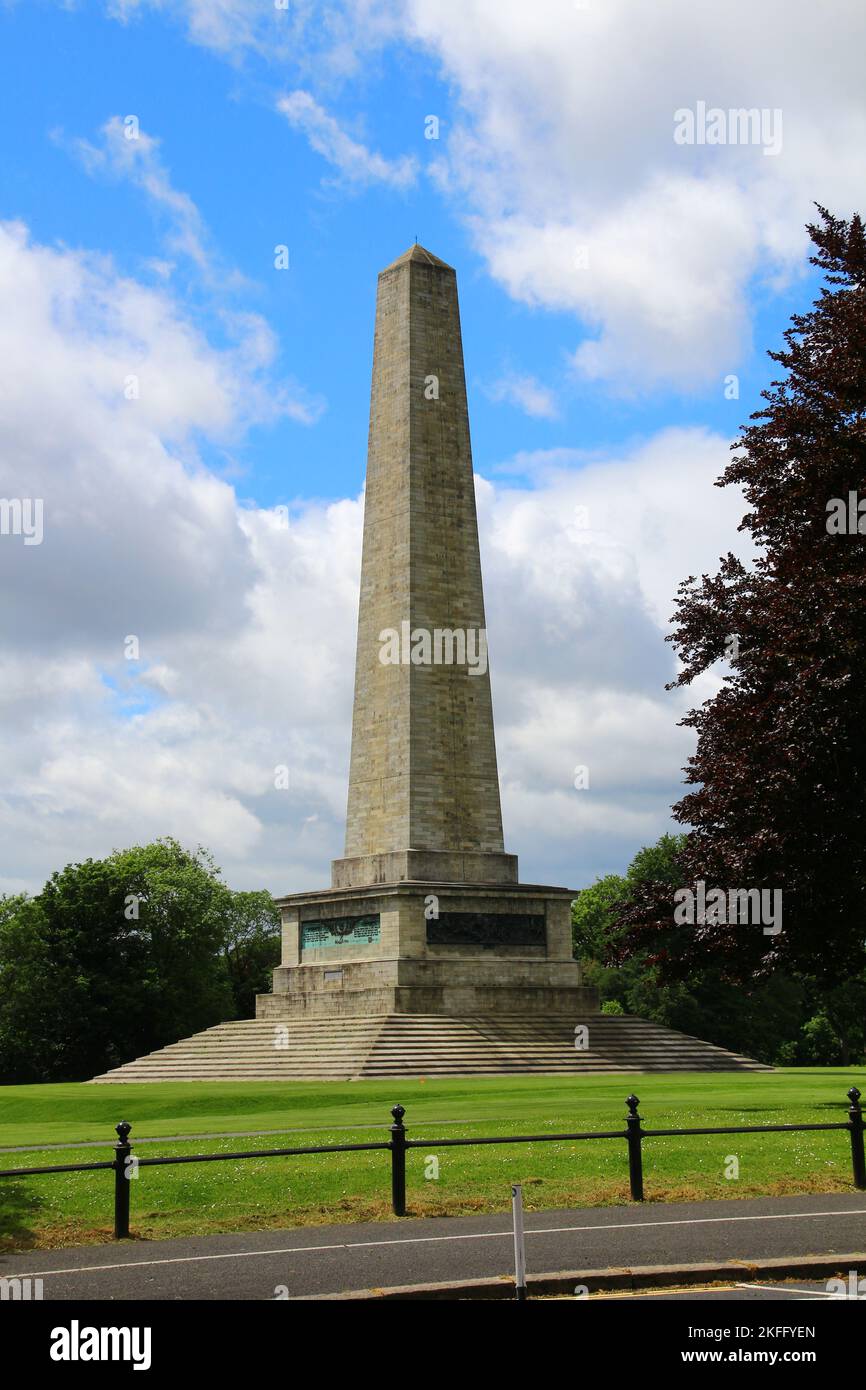 Wellington Monument, Dublin Stock Photo - Alamy