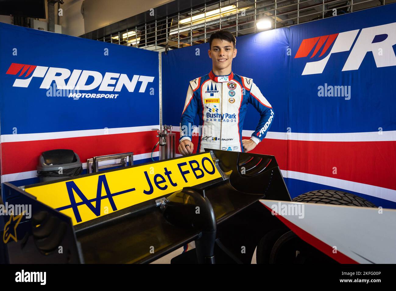 Yas Island, Abu Dhabi - 18/11/2022, MALONEY Zane (bar), Campos Racing ...