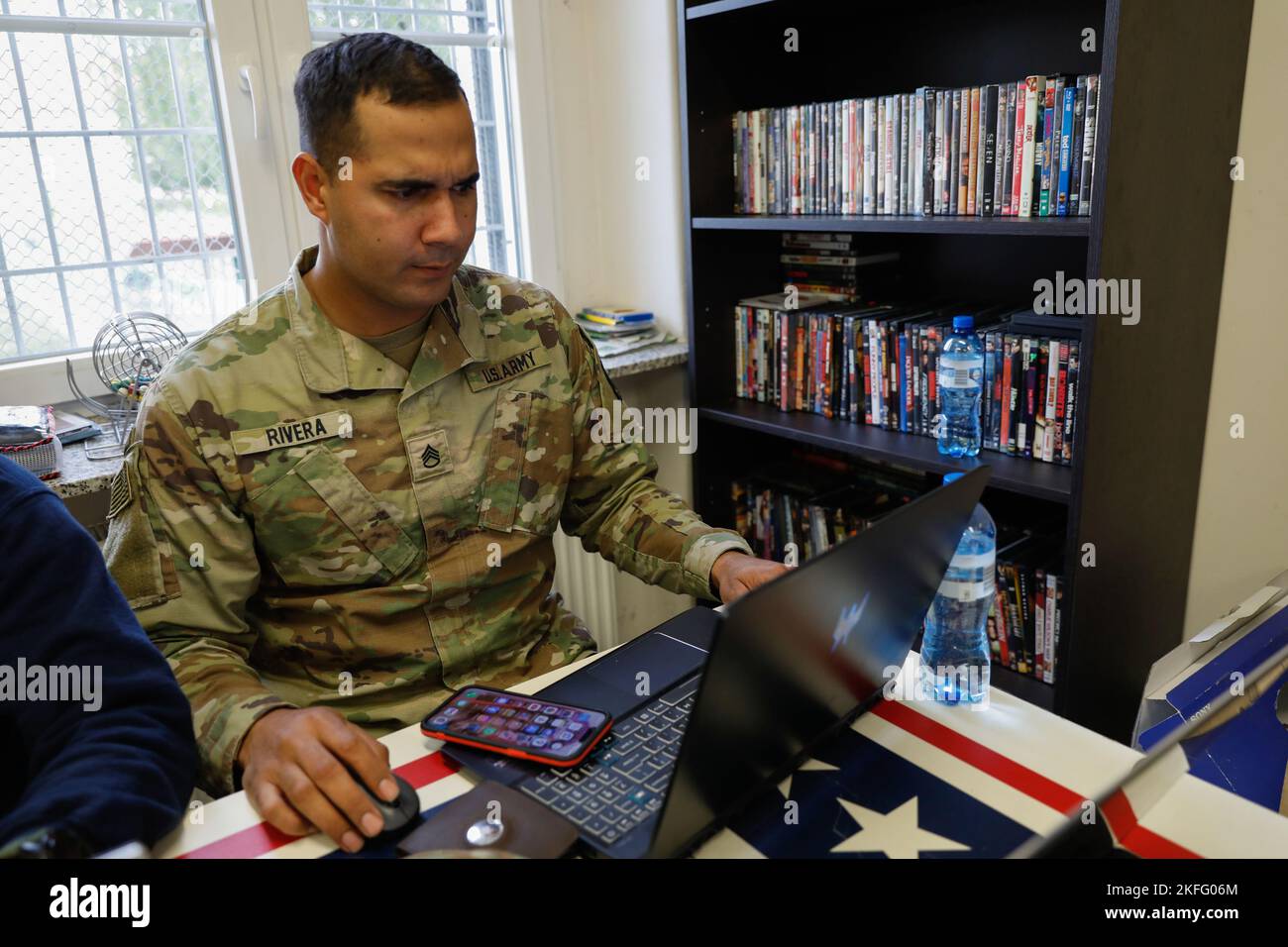 U.S. Army Staff Sgt. Gabriel Rivera Villanueva, a public affairs NCO ...