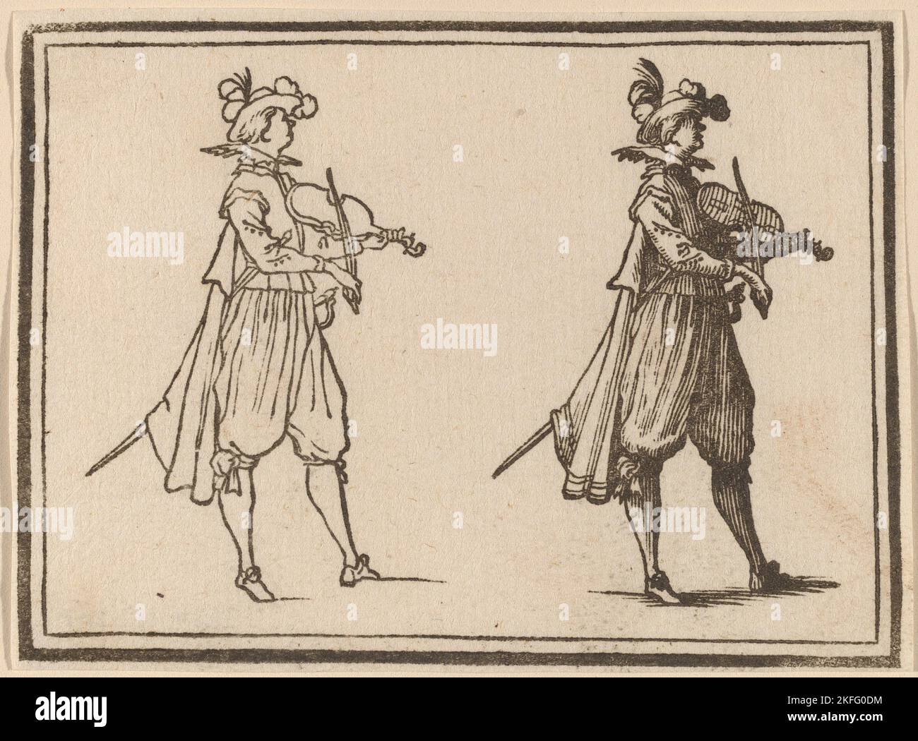 Baroque drawings violin hi-res stock photography and images - Alamy
