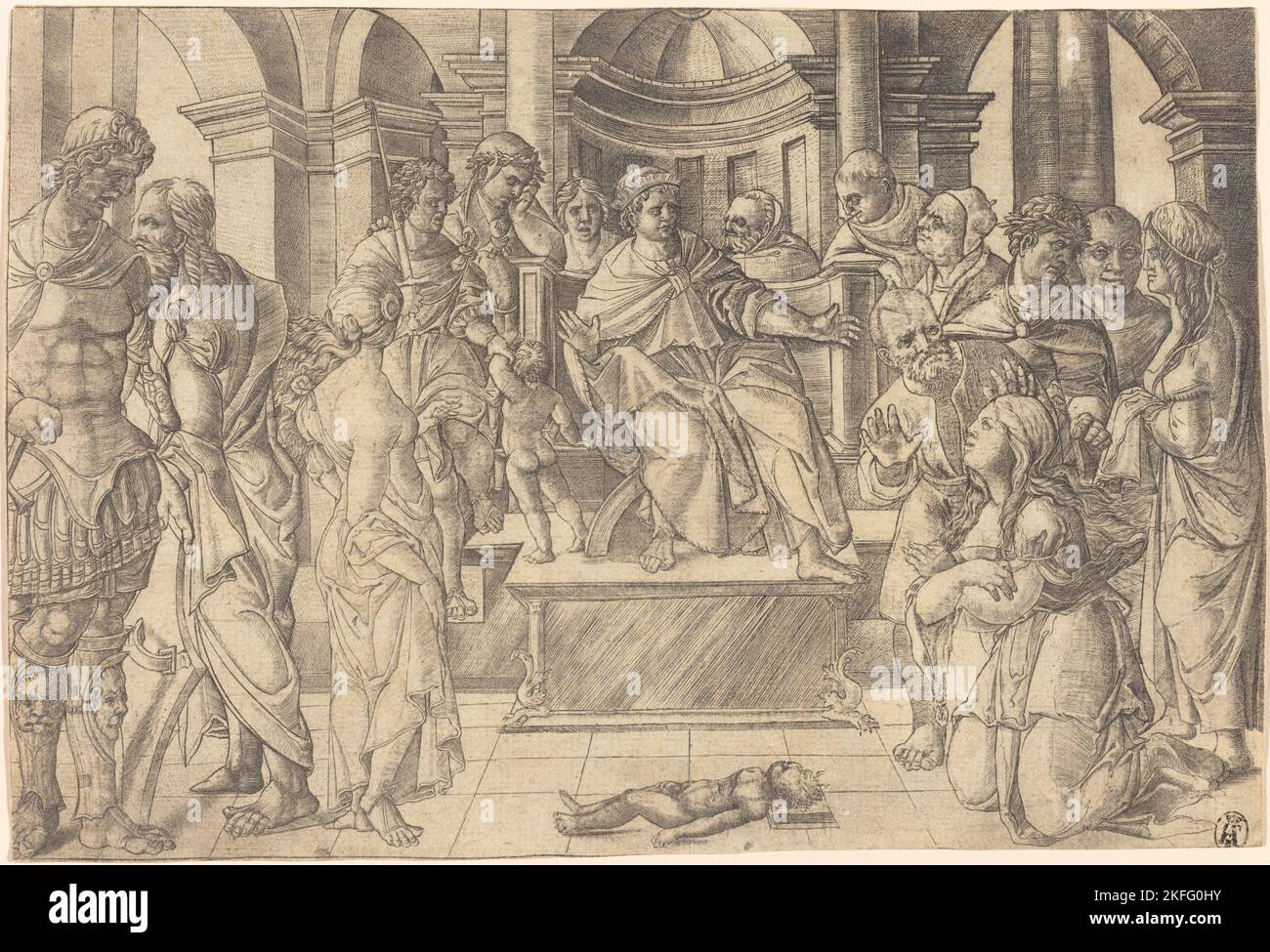 The Judgment of Solomon, probably c. 1516 Stock Photo - Alamy