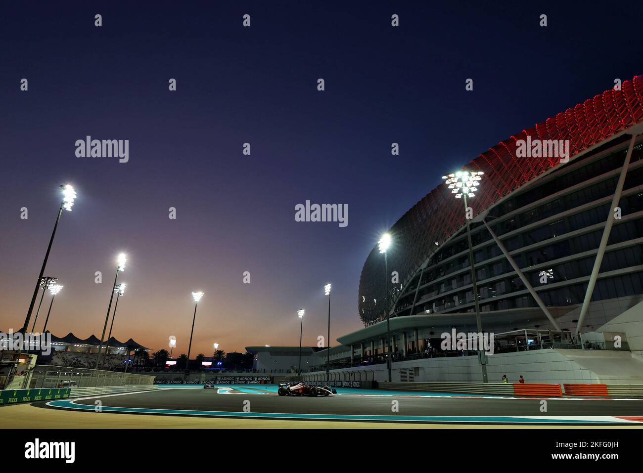 Charles Leclerc (MON) Ferrari F1-75. Abu Dhabi Grand Prix, Friday 18th ...