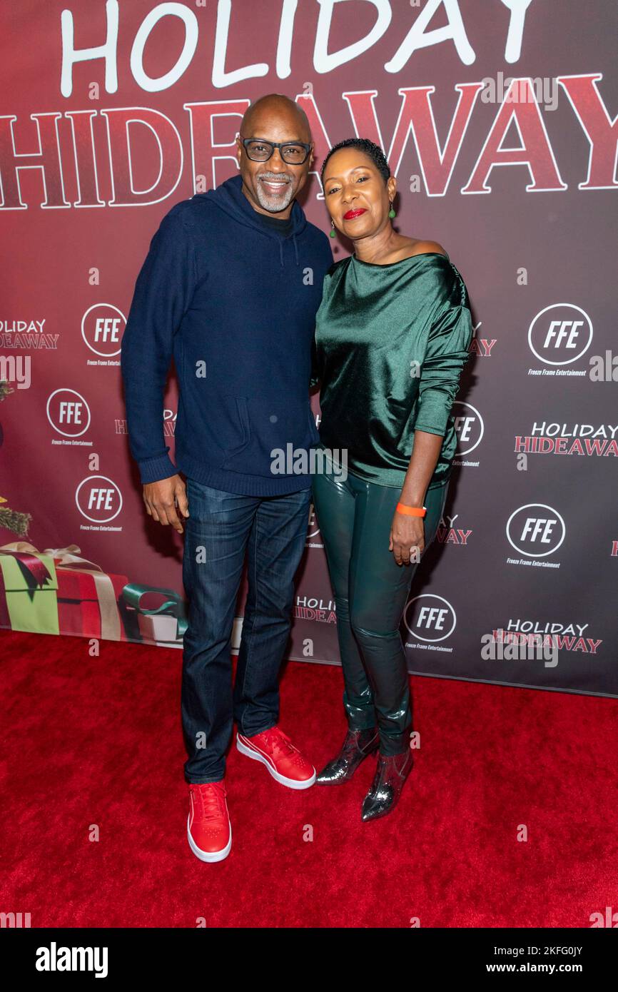 Inglewood, CA - November 17, 2022, Rodney Van Johnson, Shelley ...