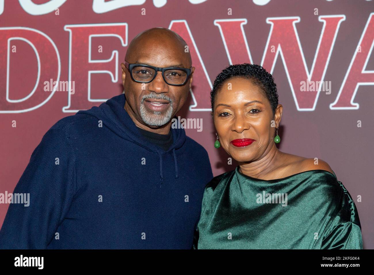 Inglewood, CA - November 17, 2022, Rodney Van Johnson, Shelley ...