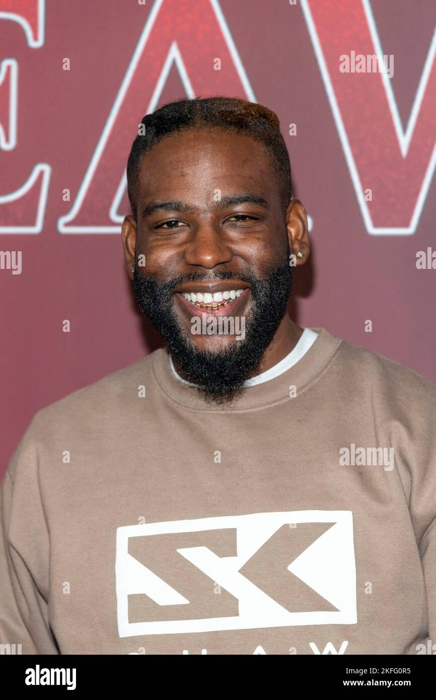 Martel Shaw attends BET+ "Holiday Hideaway" Los Angeles Premiere at ...