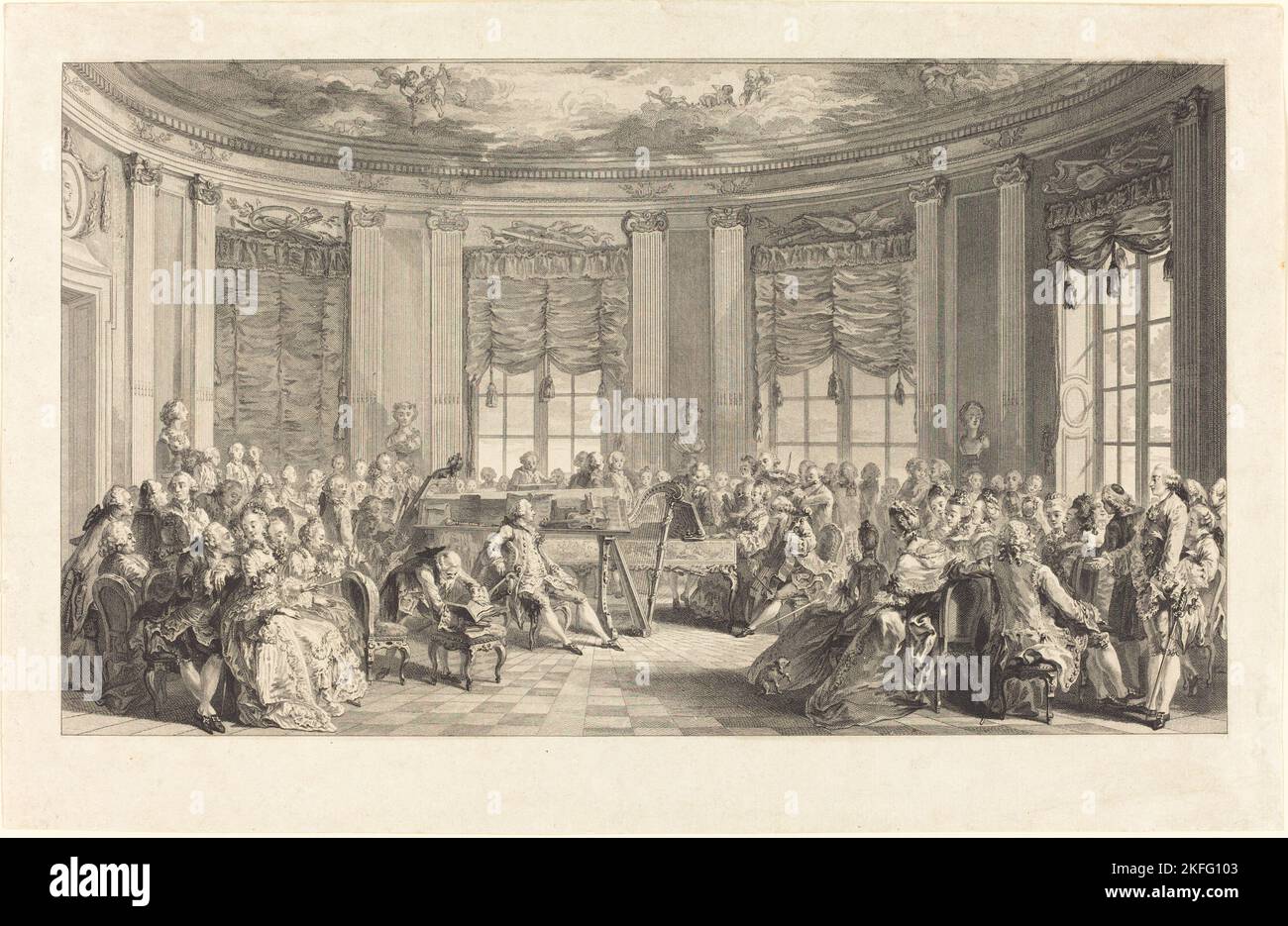 Country concert 18th century hi-res stock photography and images - Alamy