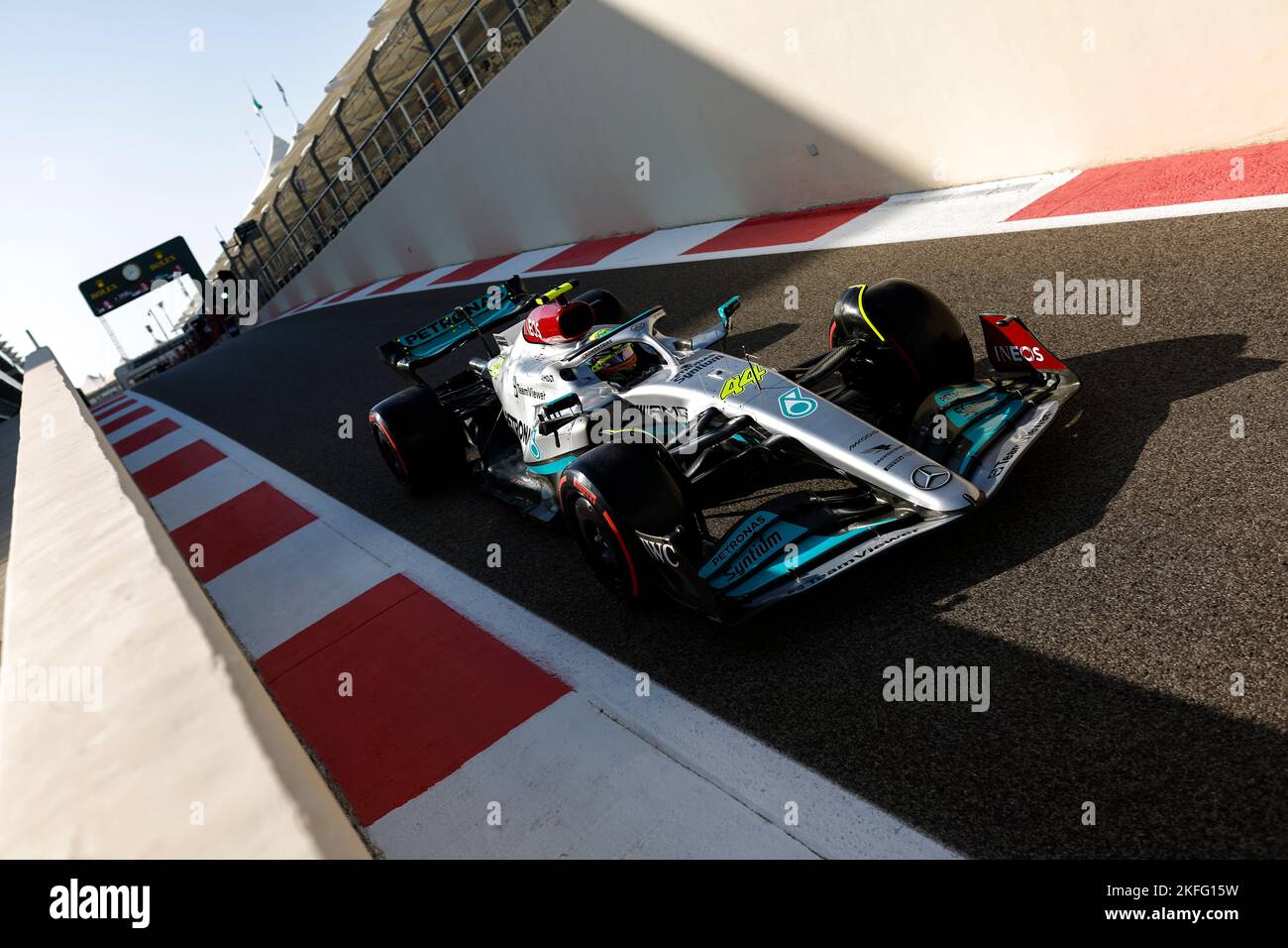 Abu Dhabi, United Arab Emirates. 18th Nov, 2022. #44 Lewis Hamilton ...