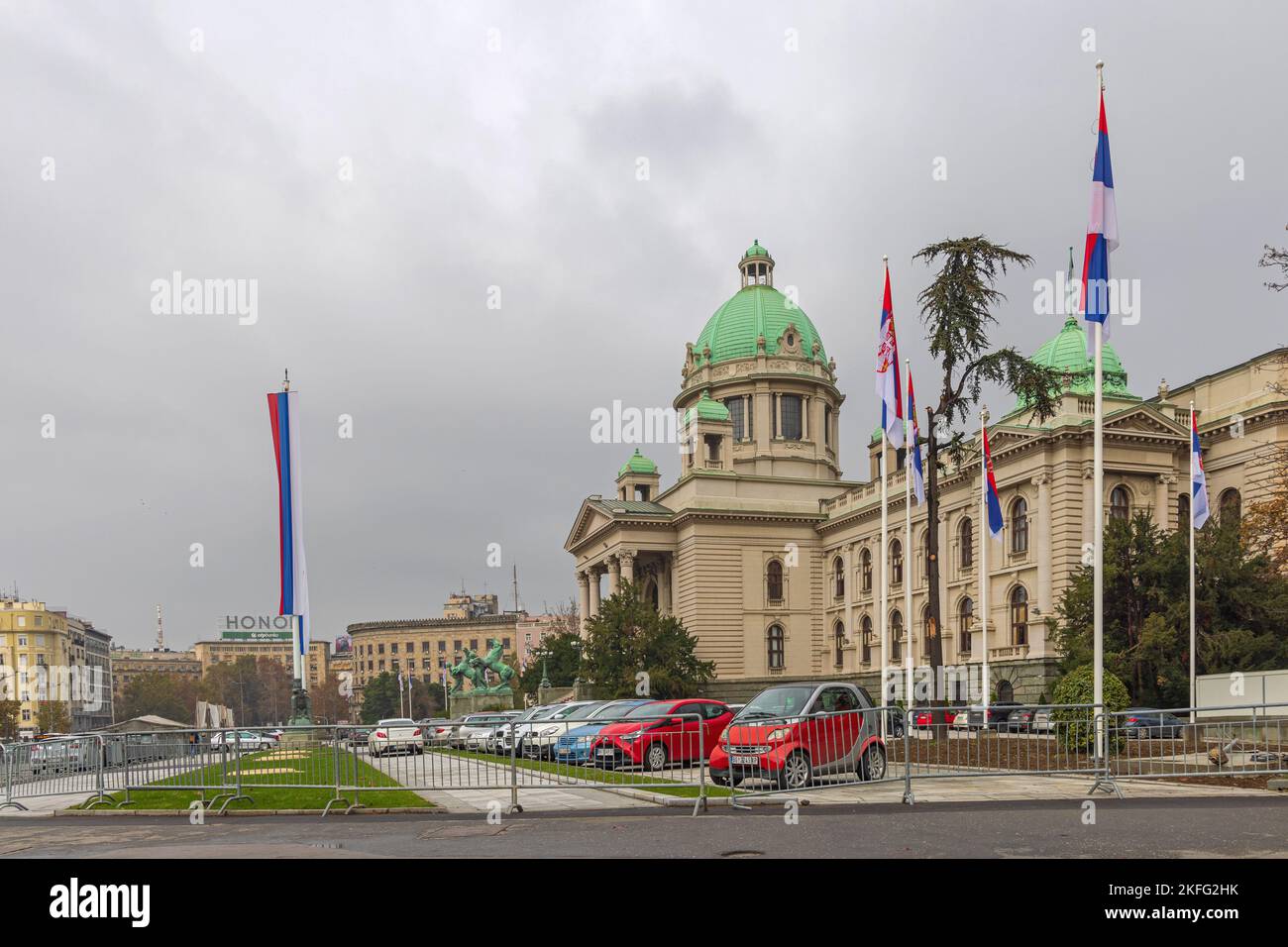 Belgrade, Serbia - November 08, 2022: Serbian Parliament Government ...