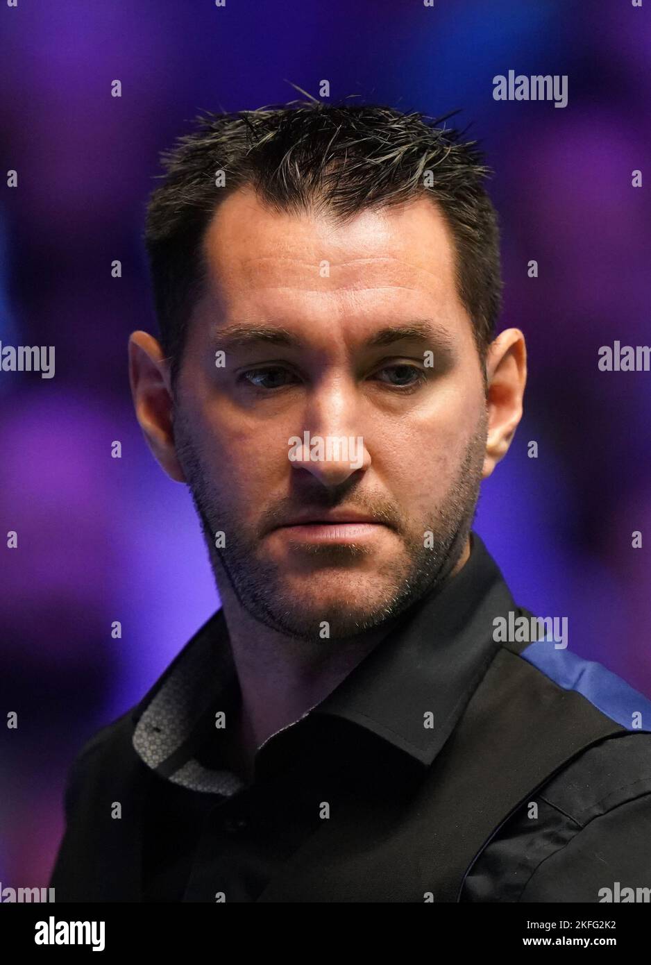 Tom Ford during his match against Joe Perry during day seven of the ...