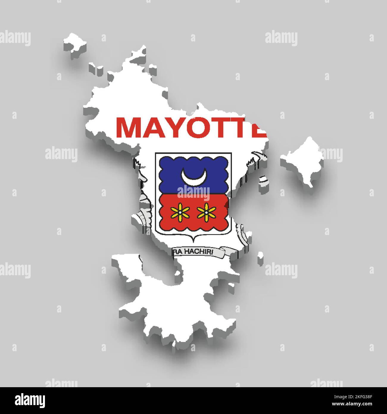 Flag of mayotte Stock Vector Images - Alamy