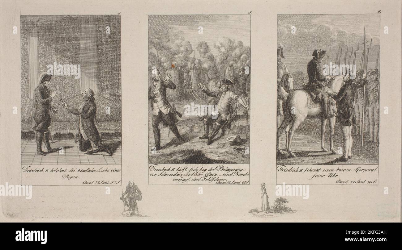 Anecdotes of King Frederik II, 1793 Stock Photo - Alamy