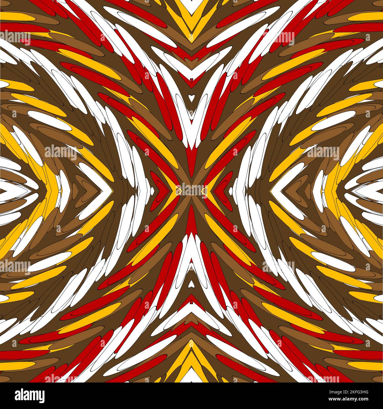 African design with geometric motifs Stock Vector Image & Art - Alamy