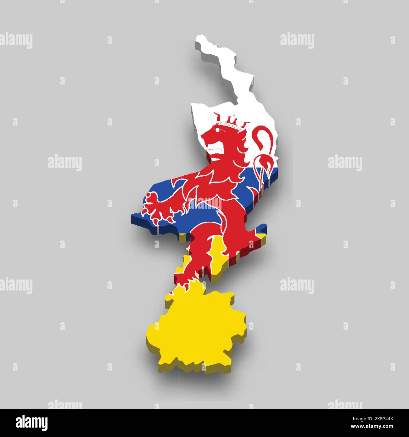 Map of limburg hi-res stock photography and images - Alamy