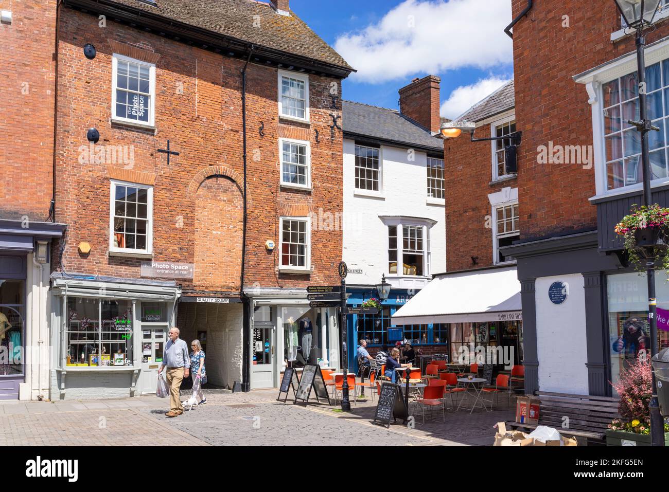 Ludlow, shropshire high street hi-res stock photography and images - Alamy
