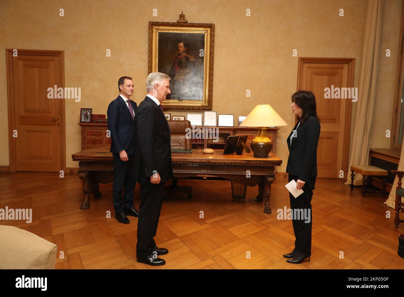 Brussels. Bertrand, 18 November 2022, King Philippe - Filip of Belgium ...
