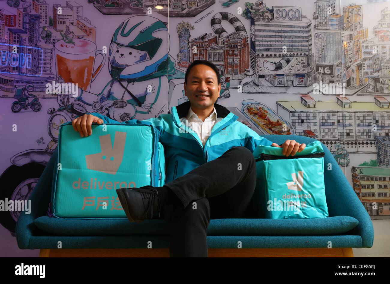 Andrew Hui Chee-yin, General Manager of Deliveroo, H Code, Central ...