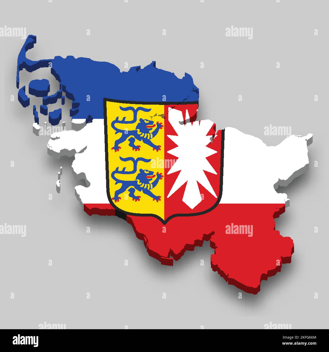 Map of holstein hi-res stock photography and images - Alamy