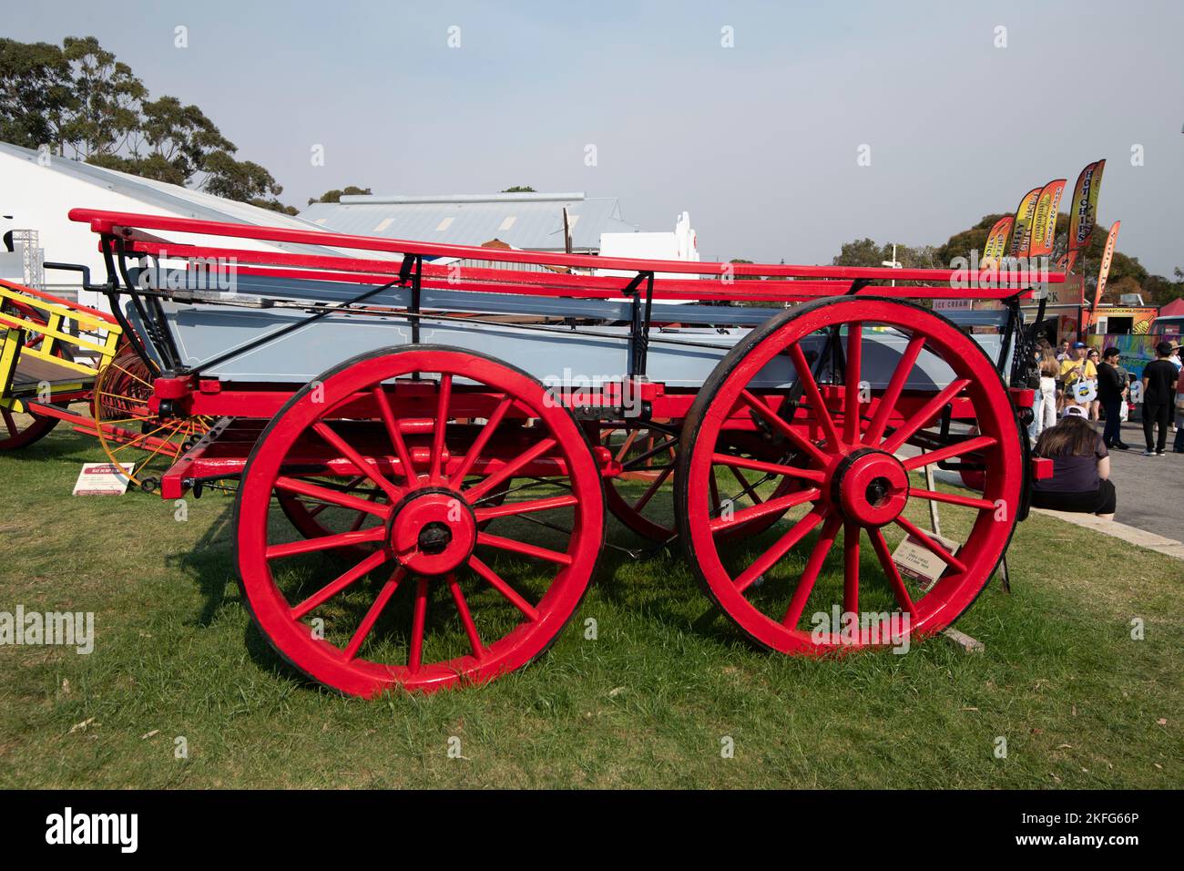 Vintage Australian Farm Equipment displayed at Perth Agricultural Show ...