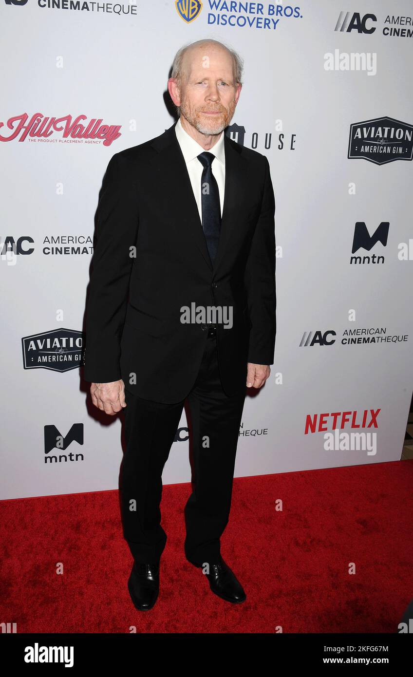 BEVERLY HILLS, CALIFORNIA - NOVEMBER 17: Ron Howard attends the 36th ...