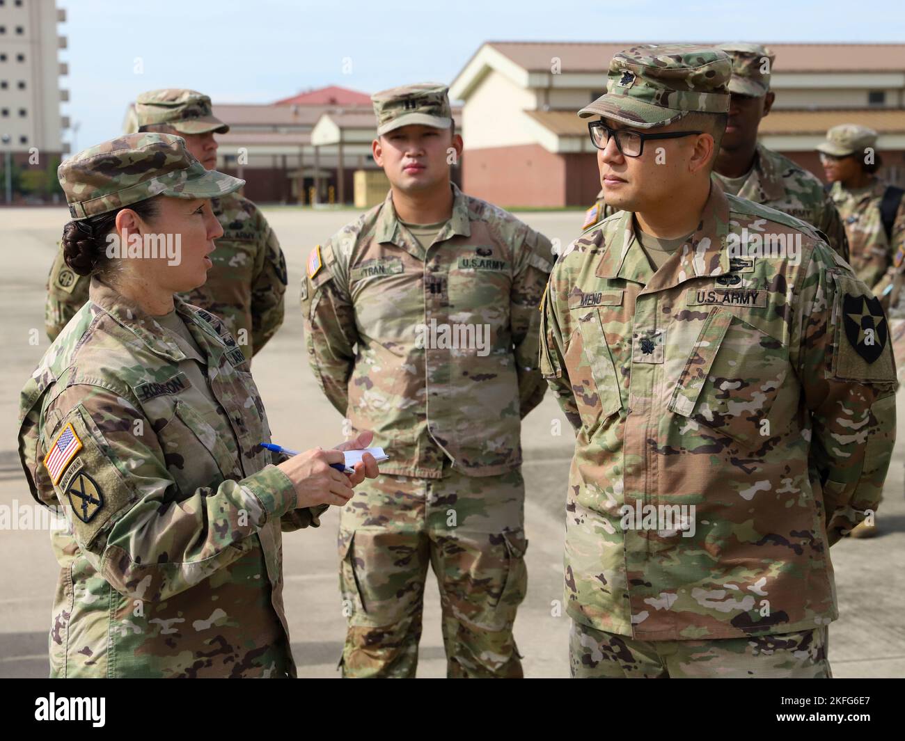 Brig. Gen. Lori Robinson, Deputy Commanding General of Support with 2nd ...