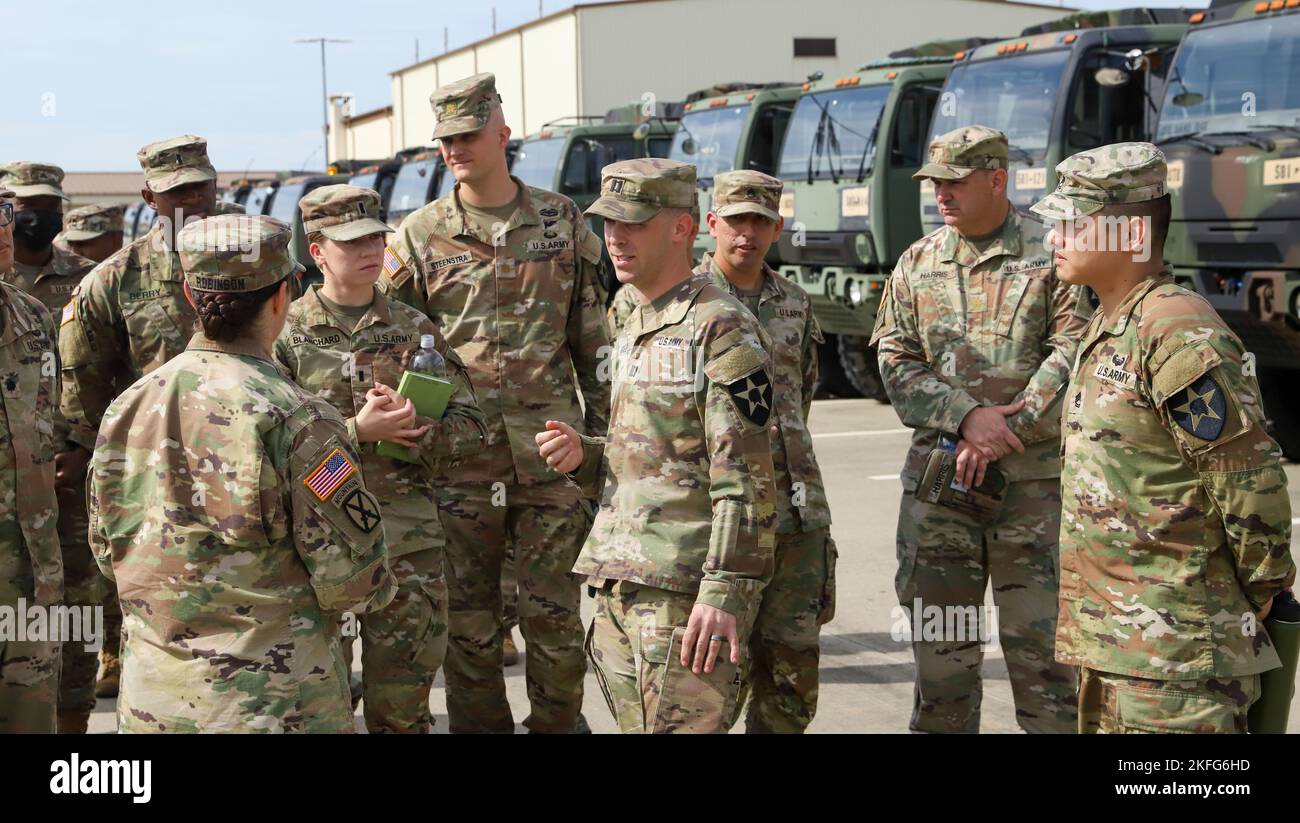 Brig. Gen. Lori Robinson, Deputy Commanding General of Support with 2nd ...