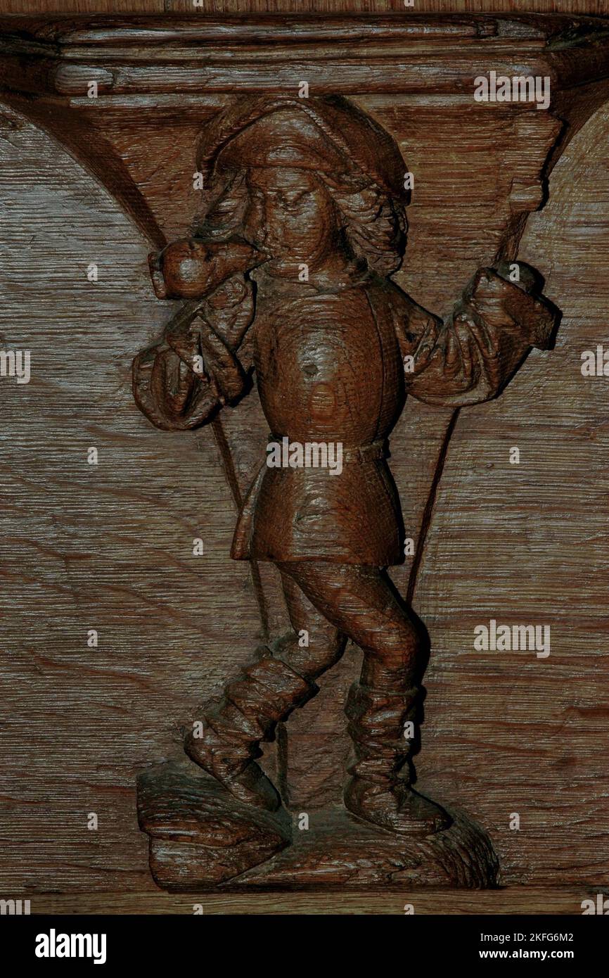 Late 15th century misericord hi-res stock photography and images - Alamy