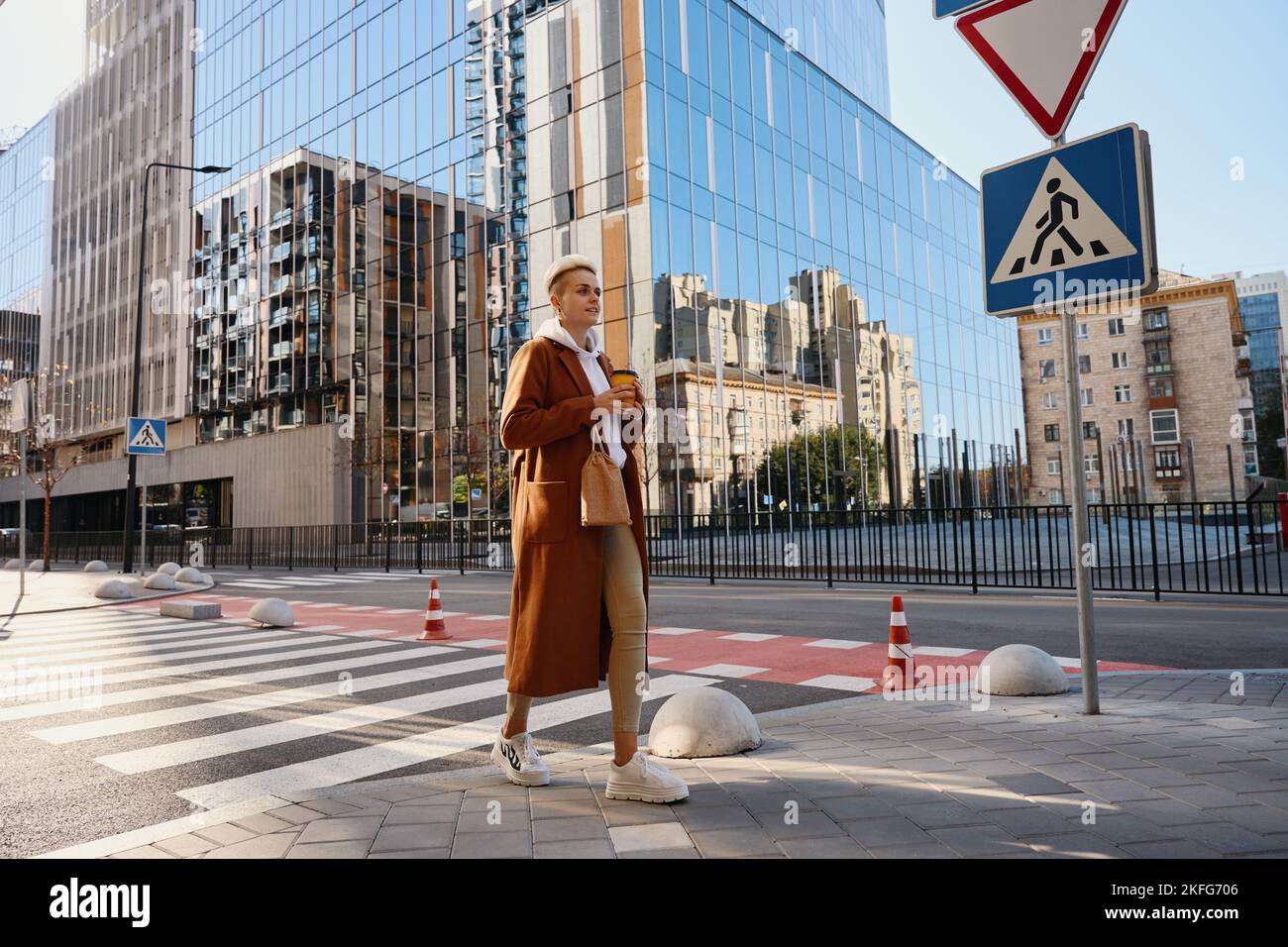 Stylish crosswalk hi-res stock photography and images - Alamy