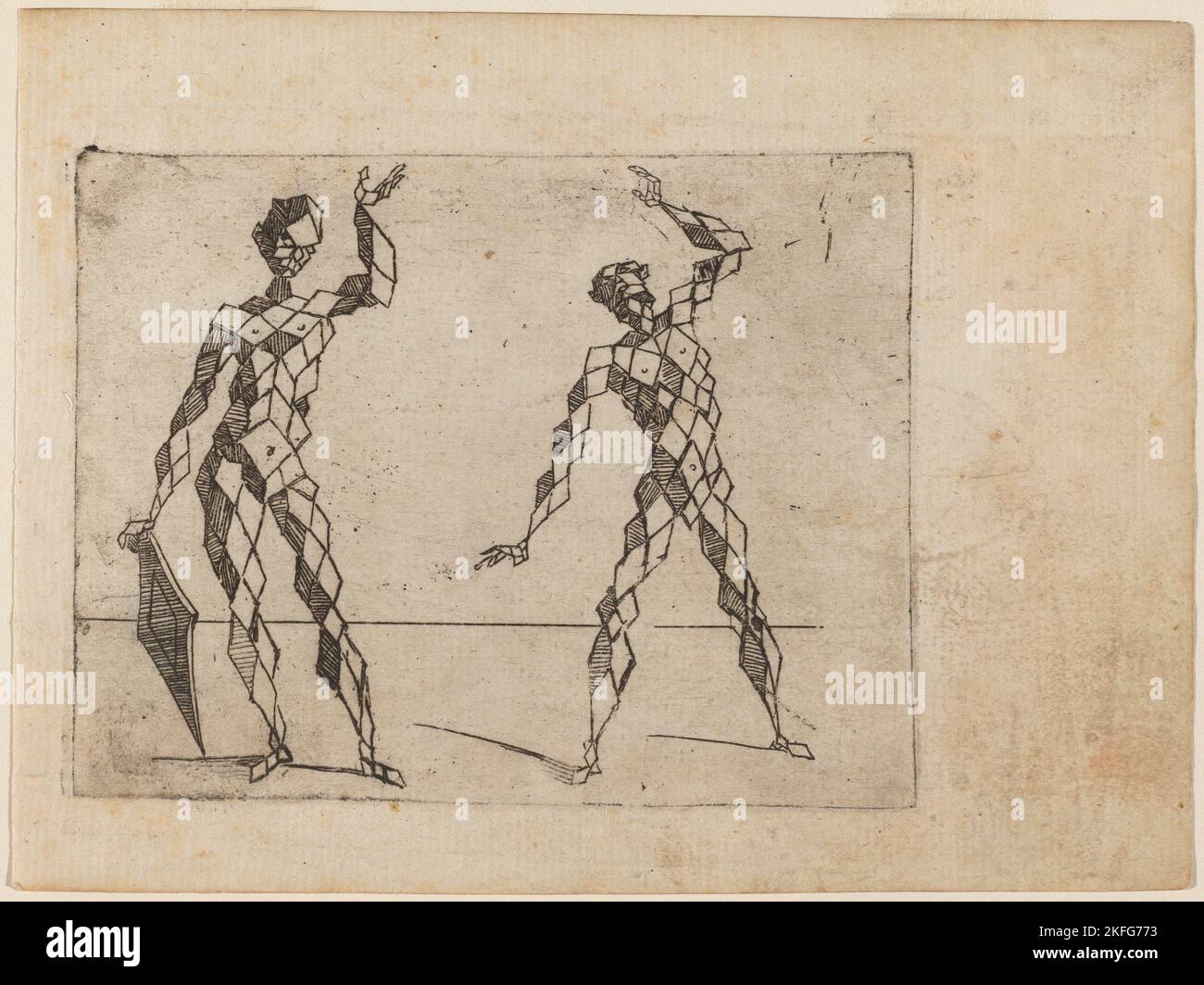 From "Bizzarie di varie Figure", 1624 Stock Photo - Alamy