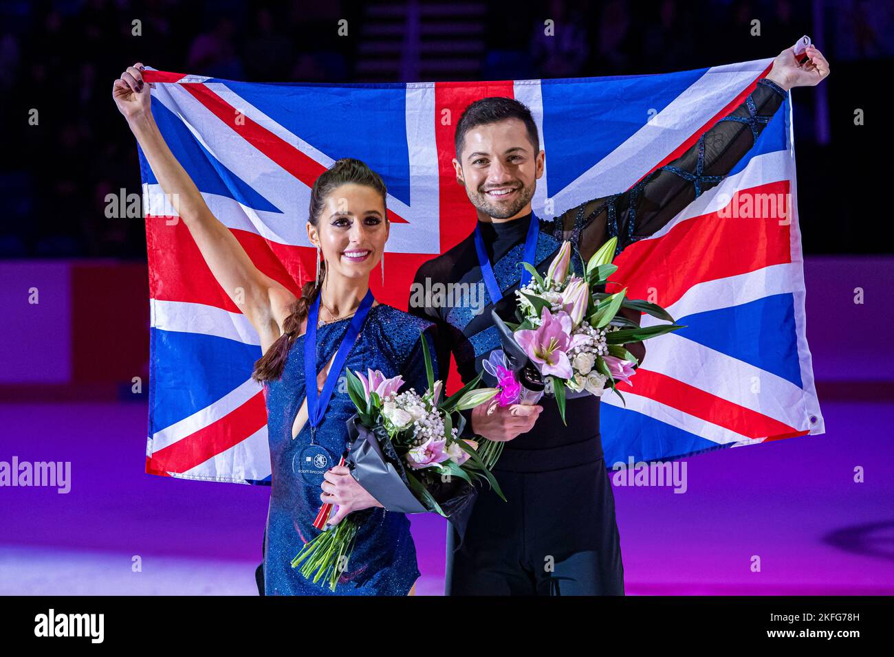 SHEFFIELD, Sheffield. 13th, Nov 2022. Lilah Fear, Lewis Gibson (GBR) at ...