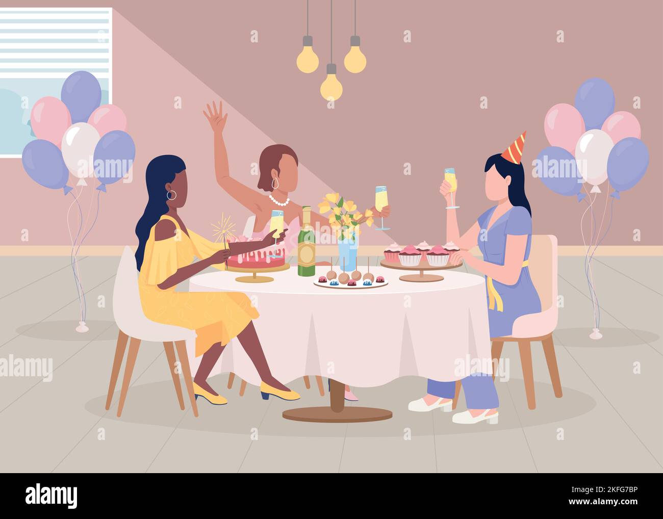 Hen party Stock Vector Images - Alamy