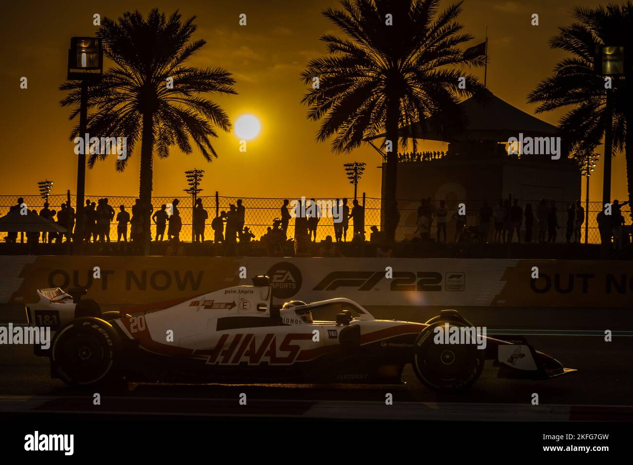 Kevin Magnussen (DEN) Haas VF-22. 18.11.2022. Formula 1 World ...