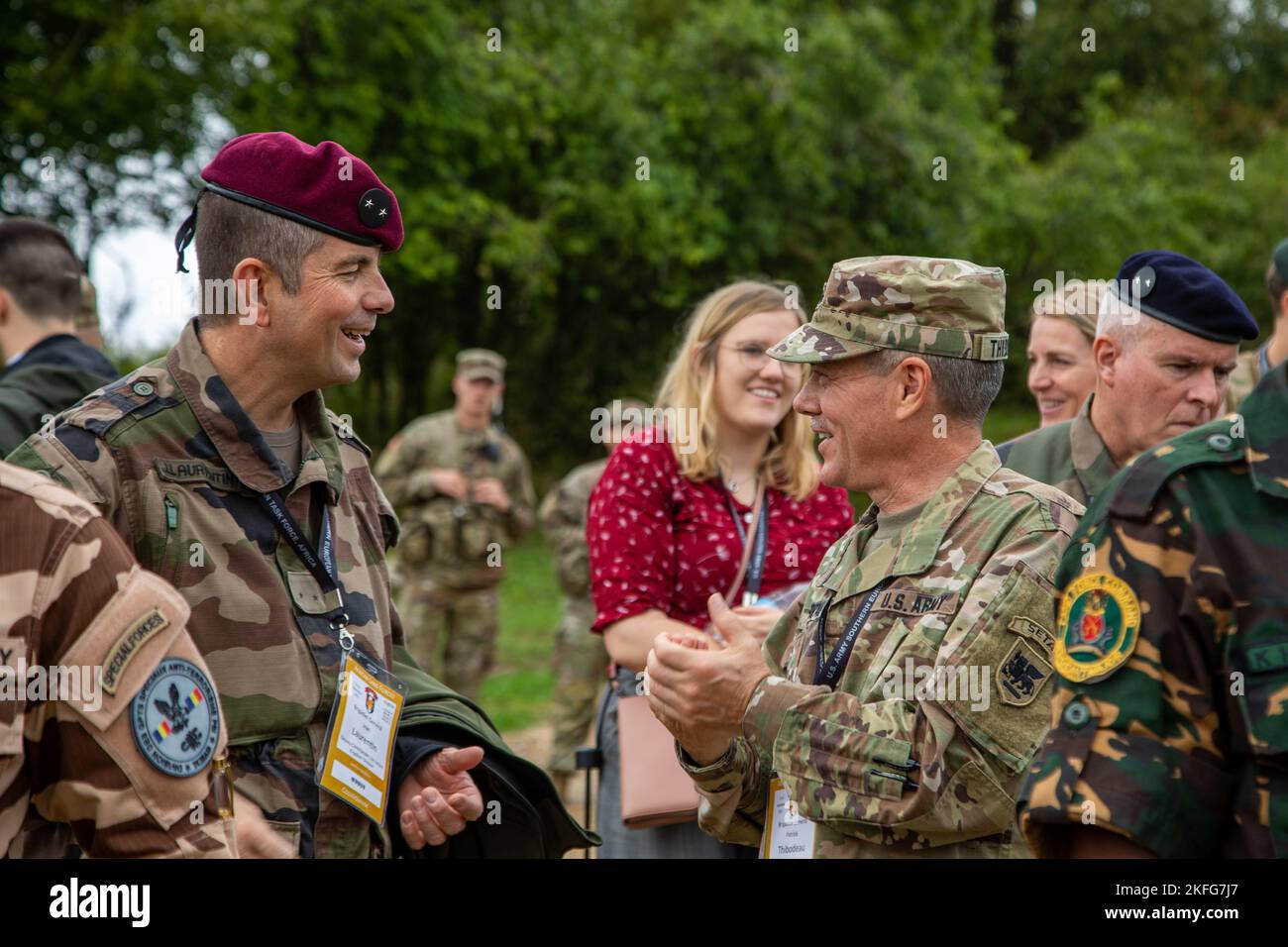 Brigadier General Patrick Thibodeau Deputy Commanding General of the U.S. Army Southern European ...
