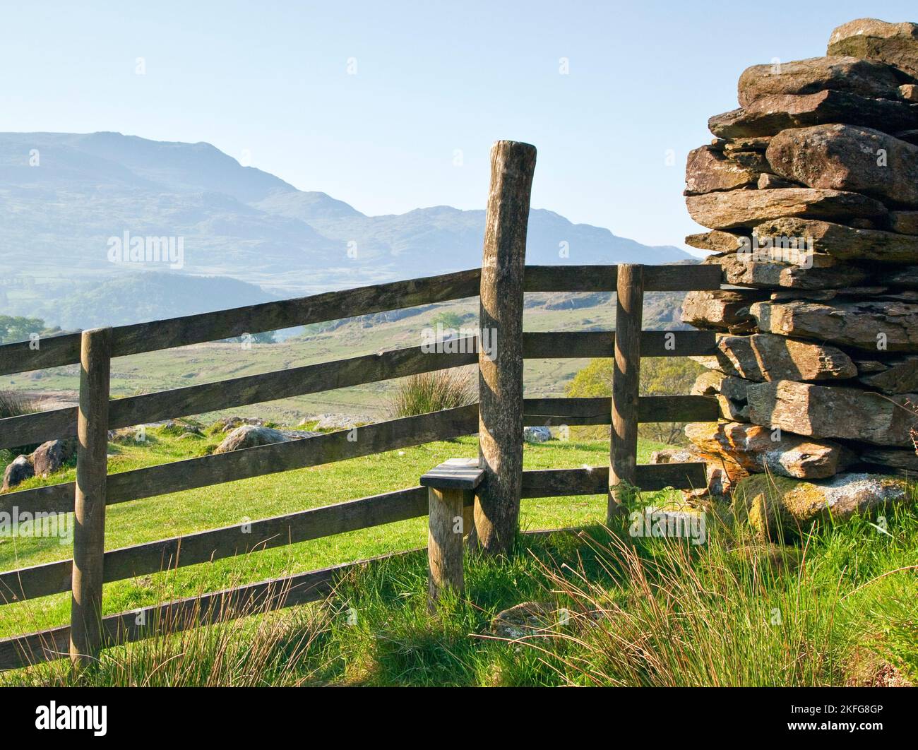 Nantgwynant Valley, Snowdonia National Park Gwynedd North Wales UK ...
