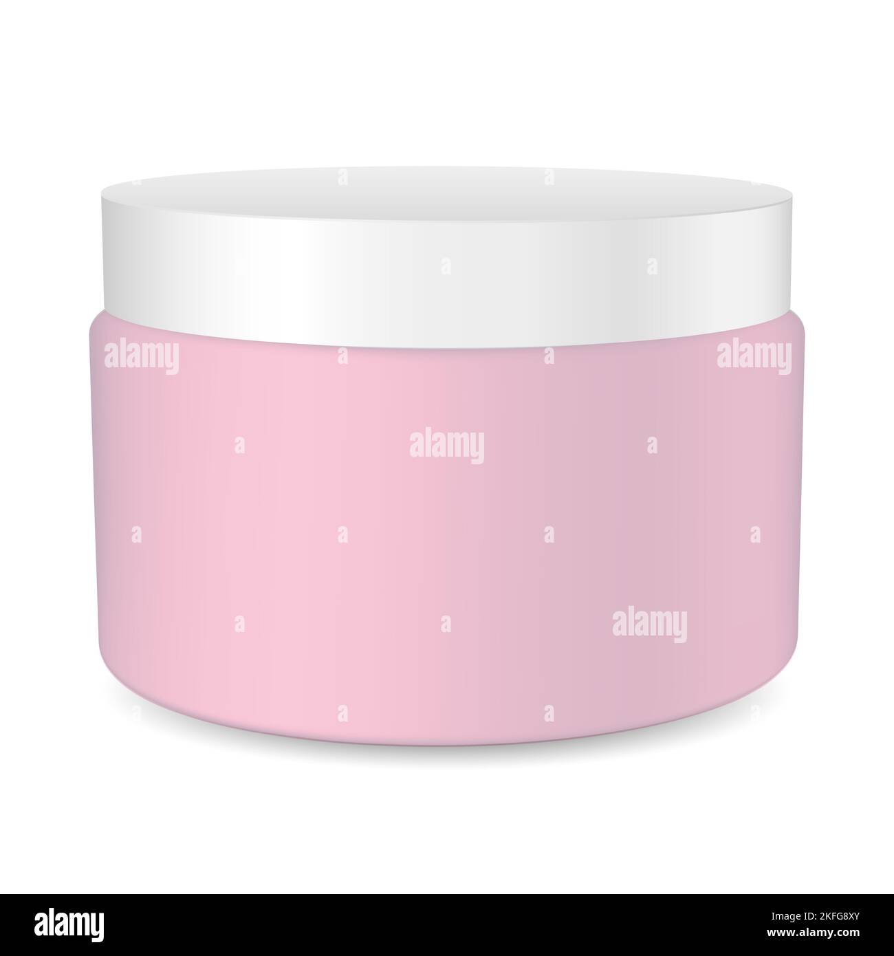 Isolated cream pot design template - design element for cosmetics theme ...