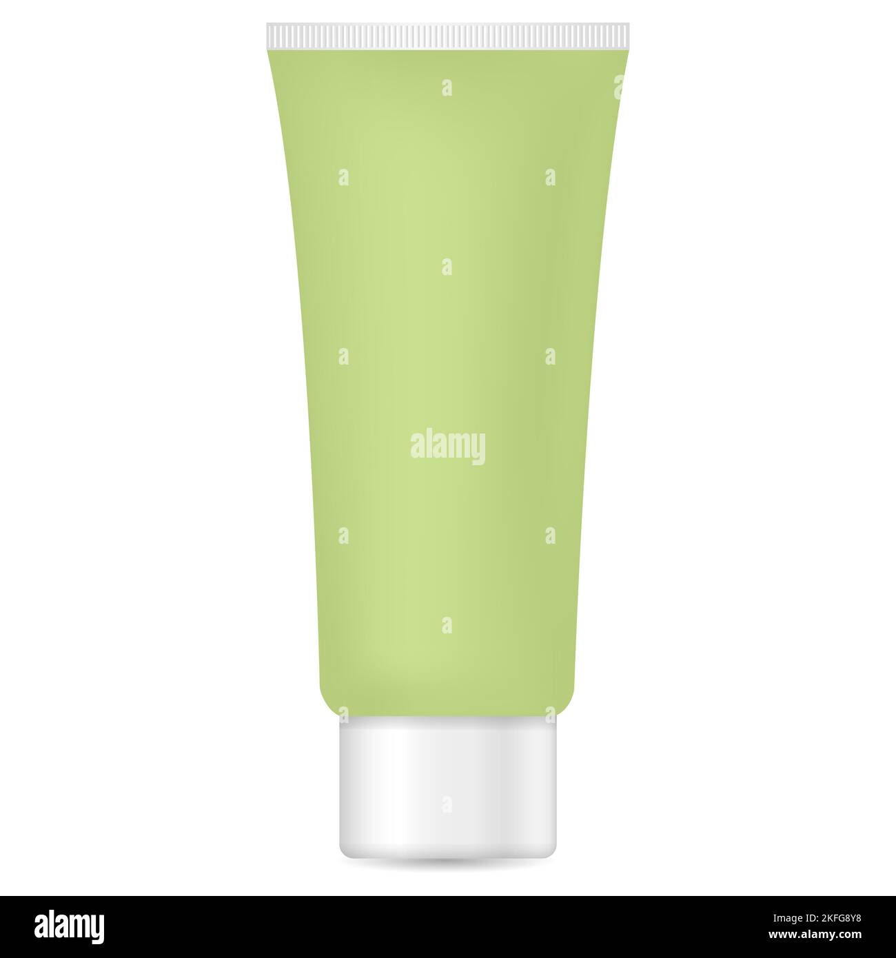 Isolated cream tube design template - design element for cosmetics ...