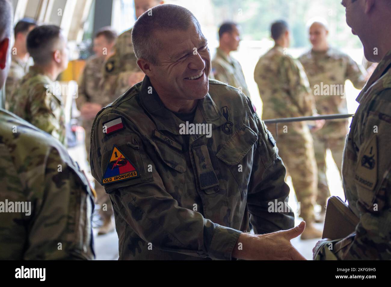 Yesterday the Iron Eagles welcomed Maj. Gen. Adam Joks, V Corps Deputy ...