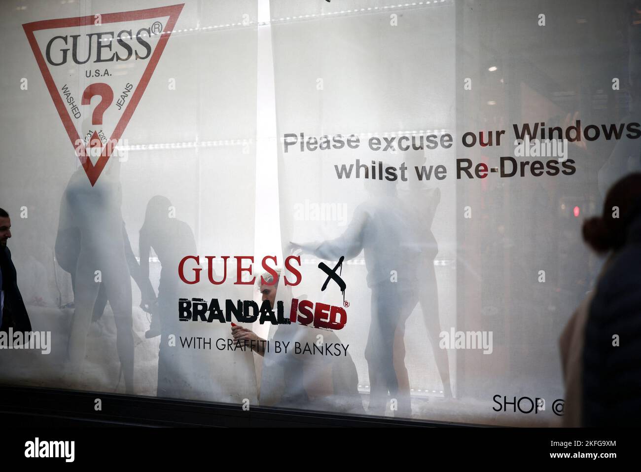 Guess regent street hi-res stock photography and images - Alamy