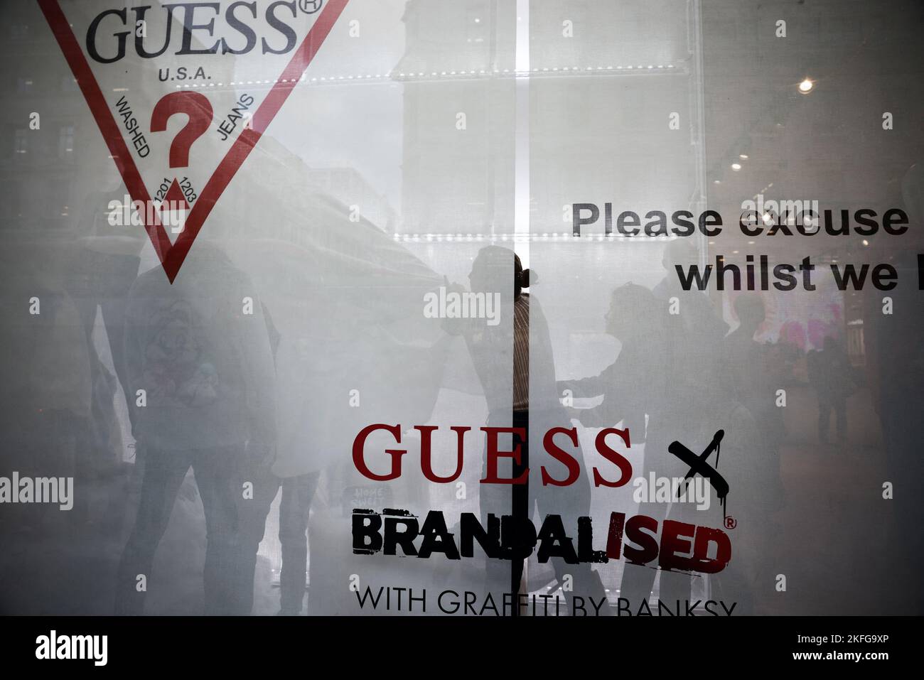 Guess regent street hi-res stock photography and images - Alamy