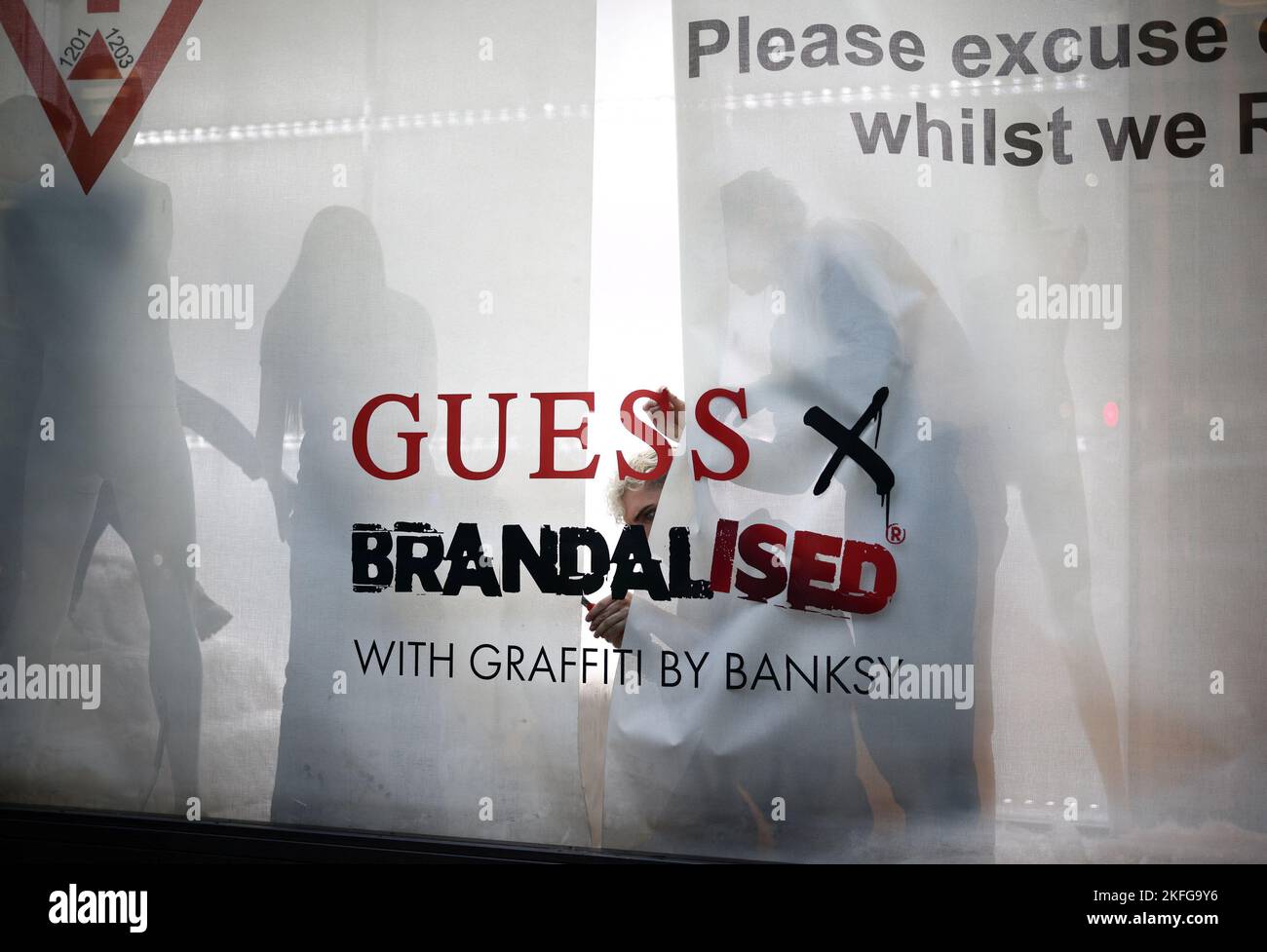 Guess regent street hi-res stock photography and images - Alamy